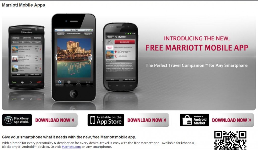 Marriott Mobile Apps – Loyalty Traveler