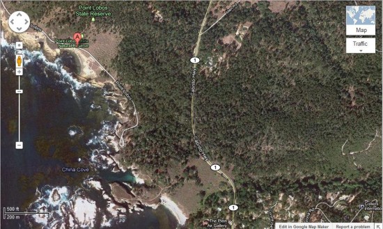 Point Lobos google map – Loyalty Traveler