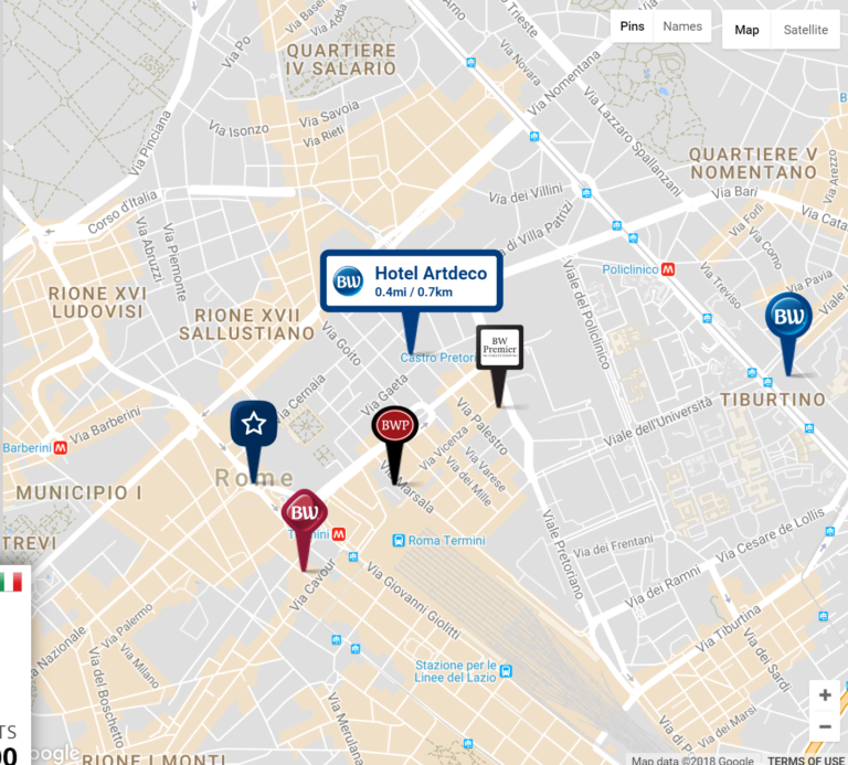 Best Western Artdeco Hotel Rome central city location – Loyalty Traveler