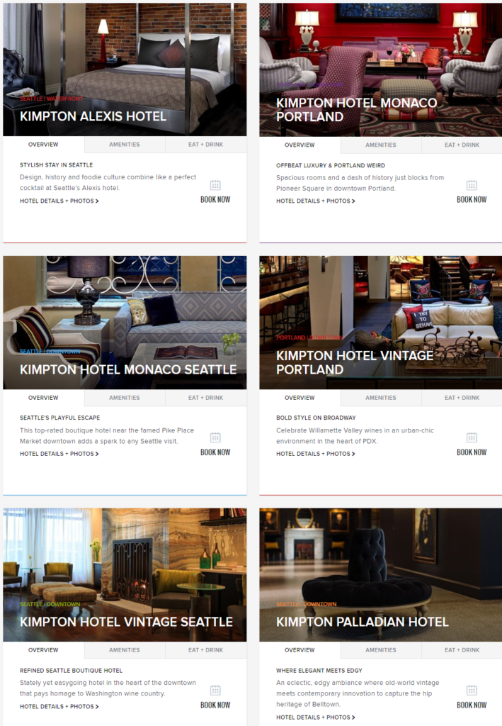Kimpton Hotels – Loyalty Traveler