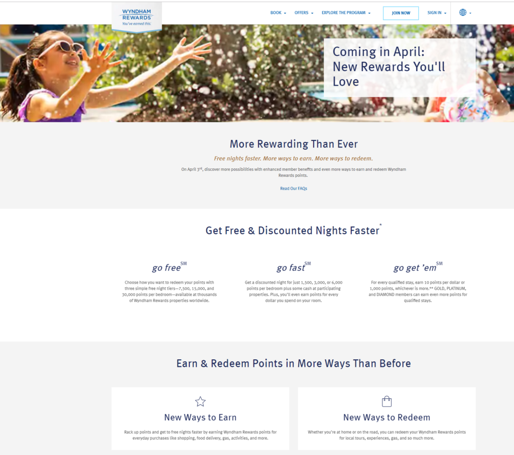Wyndham restructures reward nights April 3, 2019 – Loyalty Traveler