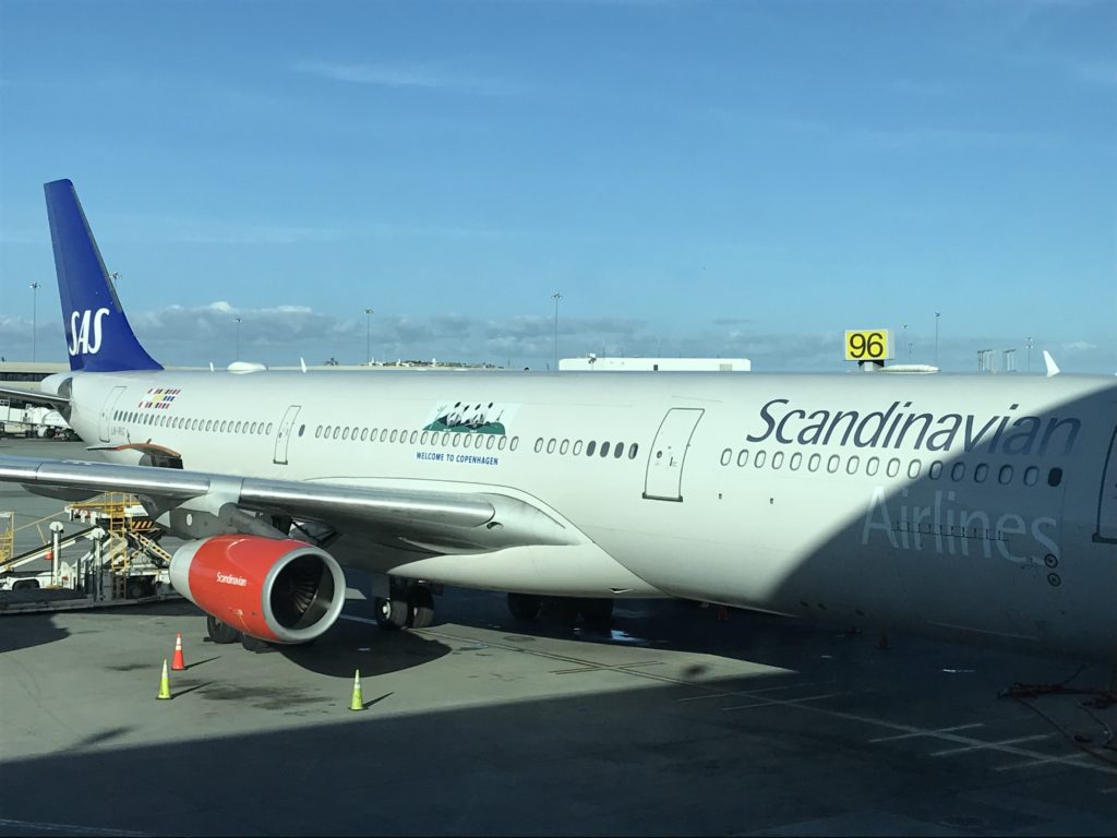 Flight Review SAS Scandinavian SFO to Copenhagen - my Star Alliance ...