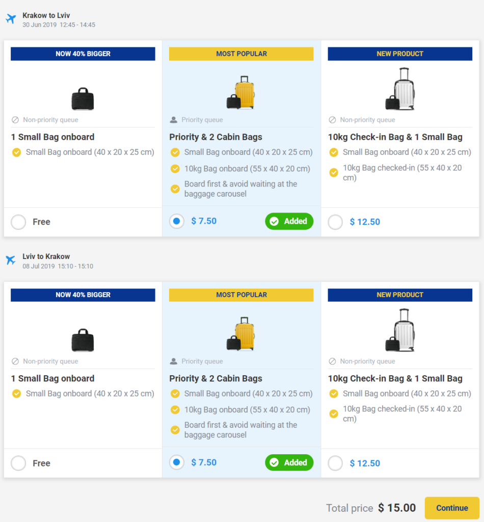 Ryanair lower ticket prices buying seat and bag separately – Loyalty ...
